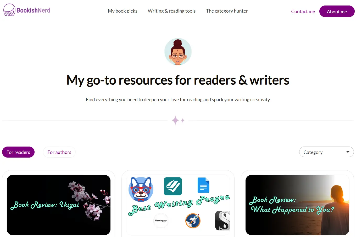 Writing & reading tools - Bookishnerd